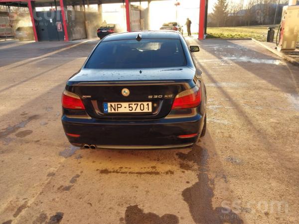 Синий БМВ 530 2008 в Тукумс, объемом двигателя 3.00 л и пробегом 427 тыс. км за 6500 €, фото 4 на AUTOMOTO.COM.LV