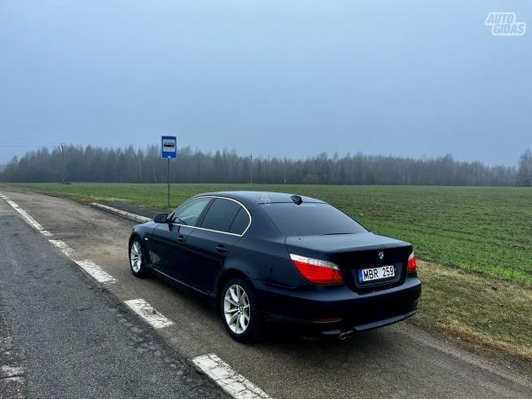 Blue BMW 530 2009 in Anyksciai, with an engine capacity of 2.90 L and mileage of 325 thousand km for 5500 €, photo 4 on AUTOMOTO.COM.LV