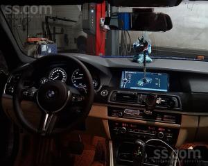 Blue BMW 530 2010 in Riga, with an engine capacity of 3.00 L and mileage of 383 thousand km for 13000 €, photo 8 on AUTOMOTO.COM.LV