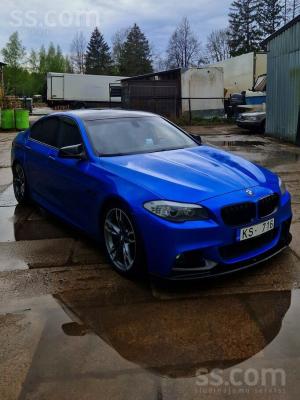 Blue BMW 530 2010 in Riga, with an engine capacity of 3.00 L and mileage of 383 thousand km for 13000 €, photo 9 on AUTOMOTO.COM.LV