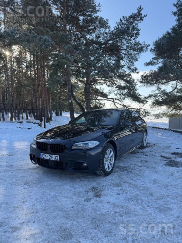 Blue BMW 530 2011 in Riga, with an engine capacity of 3.00 L and mileage of 0 thousand km for 11400 €, photo 1 on AUTOMOTO.COM.LV