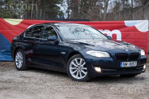 Blue BMW 530 2011 in Riga, with an engine capacity of 3.00 L and mileage of 282 thousand km for 7900 €, photo 3 on AUTOMOTO.COM.LV