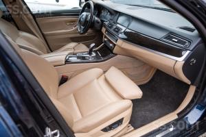 Blue BMW 530 2011 in Riga, with an engine capacity of 3.00 L and mileage of 282 thousand km for 7900 €, photo 8 on AUTOMOTO.COM.LV