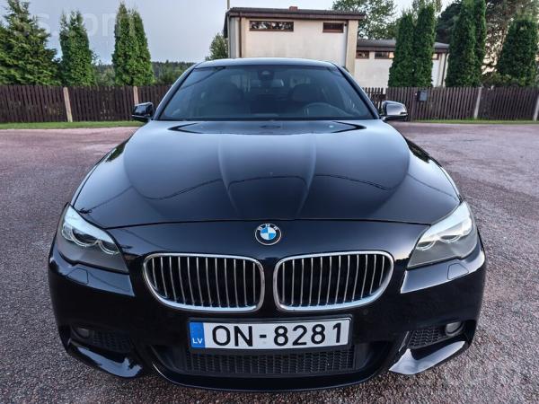 Blue BMW 530 2012 in Ogre, with an engine capacity of 3.00 L and mileage of 0 thousand km for 11800 €, photo 2 on AUTOMOTO.COM.LV