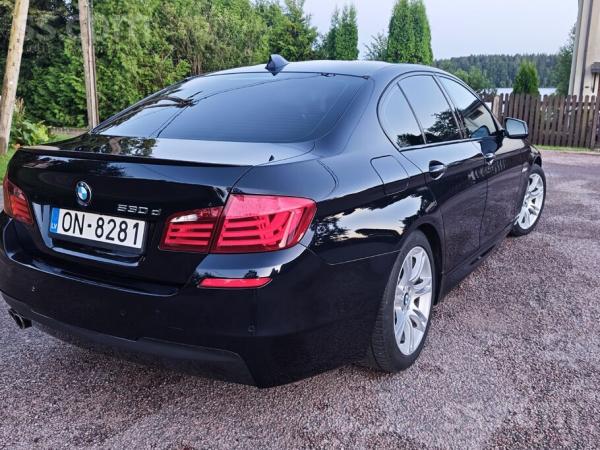 Blue BMW 530 2012 in Ogre, with an engine capacity of 3.00 L and mileage of 0 thousand km for 11800 €, photo 8 on AUTOMOTO.COM.LV