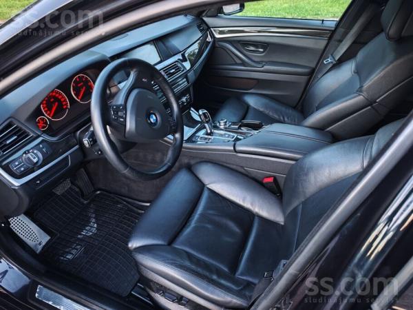 Blue BMW 530 2012 in Ogre, with an engine capacity of 3.00 L and mileage of 0 thousand km for 11800 €, photo 9 on AUTOMOTO.COM.LV