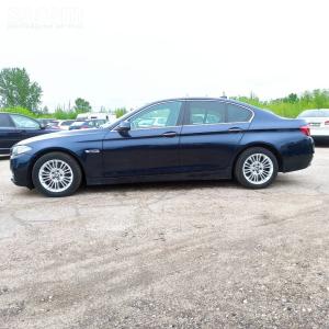Blue BMW 530 2013 in Daugavpils, with an engine capacity of 3.00 L and mileage of 0 thousand km for 1900 €, photo 4 on AUTOMOTO.COM.LV