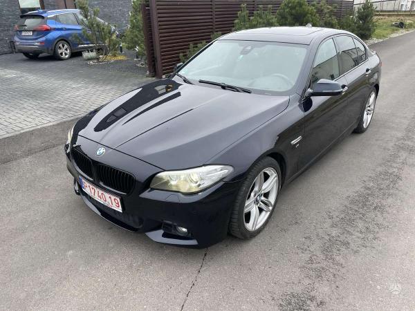 Blue BMW 530 2014 in Kaunas, with an engine capacity of 2.99 L and mileage of 269 thousand km for 15550 €, photo 1 on AUTOMOTO.COM.LV