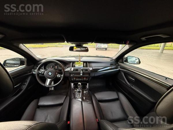 Blue BMW 530 2014 in Valmiera, with an engine capacity of 3.00 L and mileage of 247 thousand km for 14000 €, photo 8 on AUTOMOTO.COM.LV