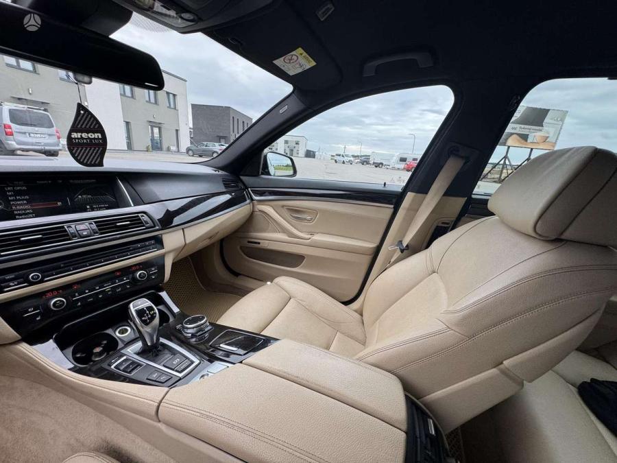 Zils BMW 530 2014 Kauņa, ar dzinēja tilpumu 2.99 L un nobraukumu 315 tūkst. km par 15300 €, foto 10 vietnē AUTOMOTO.COM.LV
