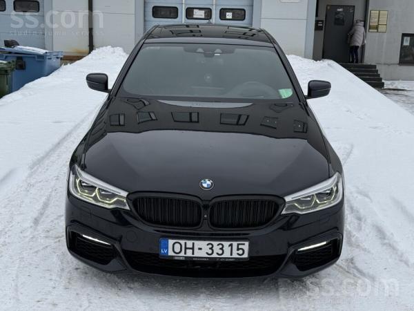 Blue BMW 530 2017 in Riga, with an engine capacity of 3.00 L and mileage of 230 thousand km for 24850 €, photo 1 on AUTOMOTO.COM.LV
