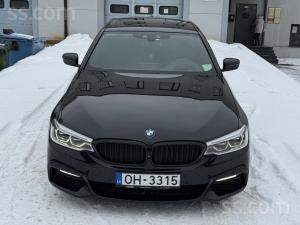 Blue BMW 530 2017 in Riga, with an engine capacity of 3.00 L and mileage of 230 thousand km for 24850 €, photo  on AUTOMOTO.COM.LV
