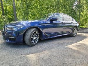 Синий БМВ 530 2017 в Рига, объемом двигателя 3.00 л и пробегом 169 тыс. км за 24300 €, фото 1 на AUTOMOTO.COM.LV