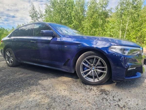 Синий БМВ 530 2017 в Рига, объемом двигателя 3.00 л и пробегом 169 тыс. км за 24300 €, фото 7 на AUTOMOTO.COM.LV