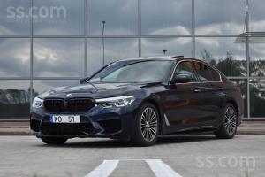 Blue BMW 530 2017 in Valmiera, with an engine capacity of 3.00 L and mileage of 220 thousand km for 24750 €, photo 4 on AUTOMOTO.COM.LV