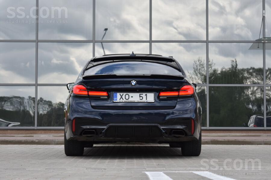 Blue BMW 530 2017 in Valmiera, with an engine capacity of 3.00 L and mileage of 220 thousand km for 24750 €, photo 7 on AUTOMOTO.COM.LV