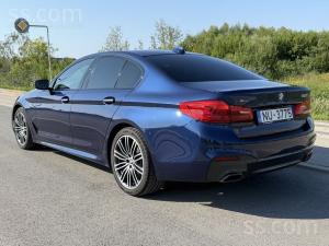 Blue BMW 530 2017 in Riga, with an engine capacity of 2.00 L and mileage of 78 thousand km for 25990 €, photo 5 on AUTOMOTO.COM.LV