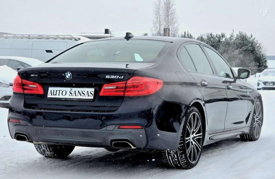 Zils BMW 530 2018 Tauragė, ar dzinēja tilpumu 2.99 L un nobraukumu 280 tūkst. km par 19250 €, foto 8 vietnē AUTOMOTO.COM.LV