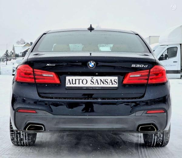 Zils BMW 530 2018 Tauragė, ar dzinēja tilpumu 2.99 L un nobraukumu 280 tūkst. km par 19250 €, foto 9 vietnē AUTOMOTO.COM.LV