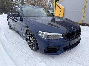 Blue BMW 530 2018 in Kaunas, with an engine capacity of 2.00 L and mileage of 130 thousand km for 19700 €, photo 3 on AUTOMOTO.COM.LV