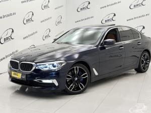 Синий БМВ 530 2018 в Авиженяй, объемом двигателя 3.00 л и пробегом 134 тыс. км за 25250 €, фото  на AUTOMOTO.COM.LV