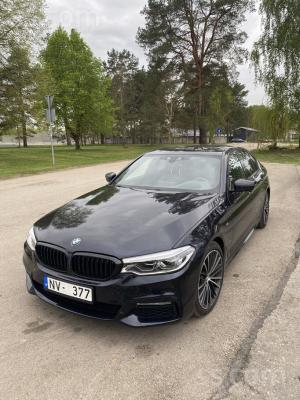Синий БМВ 530 2018 в Рига, объемом двигателя 3.00 л и пробегом 244 тыс. км за 21000 €, фото  на AUTOMOTO.COM.LV