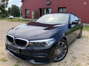Blue BMW 530 2018 in Prienai, with an engine capacity of 2.00 L and mileage of 60 thousand km for 22999 €, photo  on AUTOMOTO.COM.LV