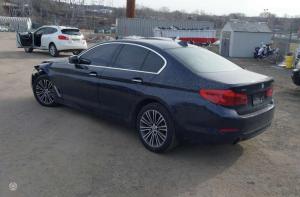 Blue BMW 530 2018 in Vilnius, with an engine capacity of 2.00 L and mileage of 73 thousand km for 13198 €, photo 4 on AUTOMOTO.COM.LV