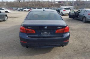 Blue BMW 530 2018 in Vilnius, with an engine capacity of 2.00 L and mileage of 73 thousand km for 13198 €, photo 8 on AUTOMOTO.COM.LV
