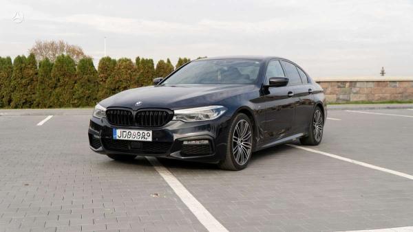 Синий БМВ 530 2018 в Каунас, объемом двигателя 2.99 л и пробегом 296 тыс. км за 20300 €, фото 3 на AUTOMOTO.COM.LV