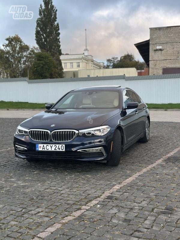 Blue BMW 530 2018 in Klaipeda, with an engine capacity of 2.00 L and mileage of 26 thousand km for 15950 €, photo 3 on AUTOMOTO.COM.LV