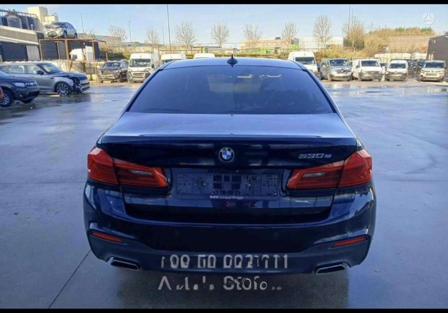 Zils BMW 530 2019 Prienai, ar dzinēja tilpumu 2.00 L un nobraukumu 119 tūkst. km par 18900 €, foto 7 vietnē AUTOMOTO.COM.LV