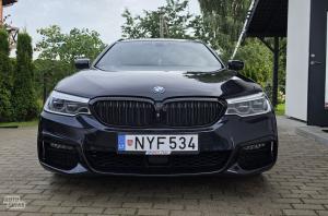 Blue BMW 530 2019 in Klaipeda, with an engine capacity of 3.00 L and mileage of 290 thousand km for 21200 €, photo  on AUTOMOTO.COM.LV