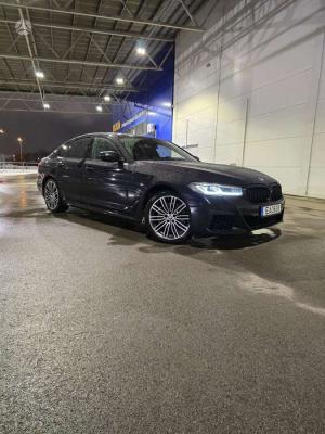 Zils BMW 530 2020 Klaipėda, ar dzinēja tilpumu 2.00 L un nobraukumu 128 tūkst. km par 26000 €, foto  vietnē AUTOMOTO.COM.LV