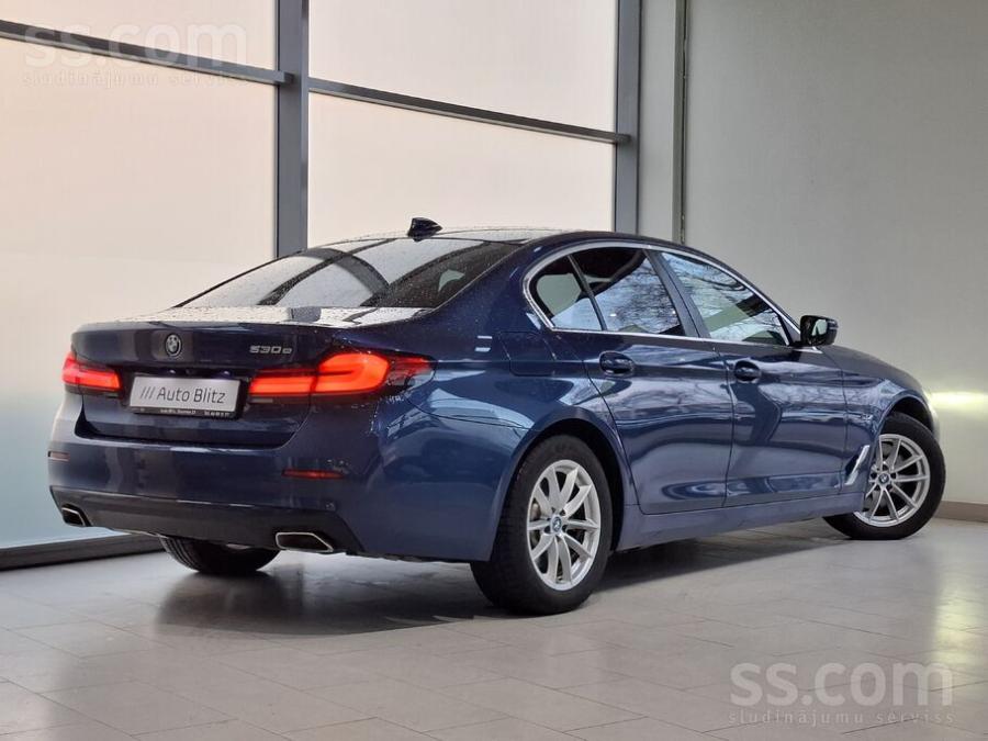 Zils BMW 530 2021 Rīga, ar dzinēja tilpumu 2.00 L un nobraukumu 122 tūkst. km par 26500 €, foto 3 vietnē AUTOMOTO.COM.LV