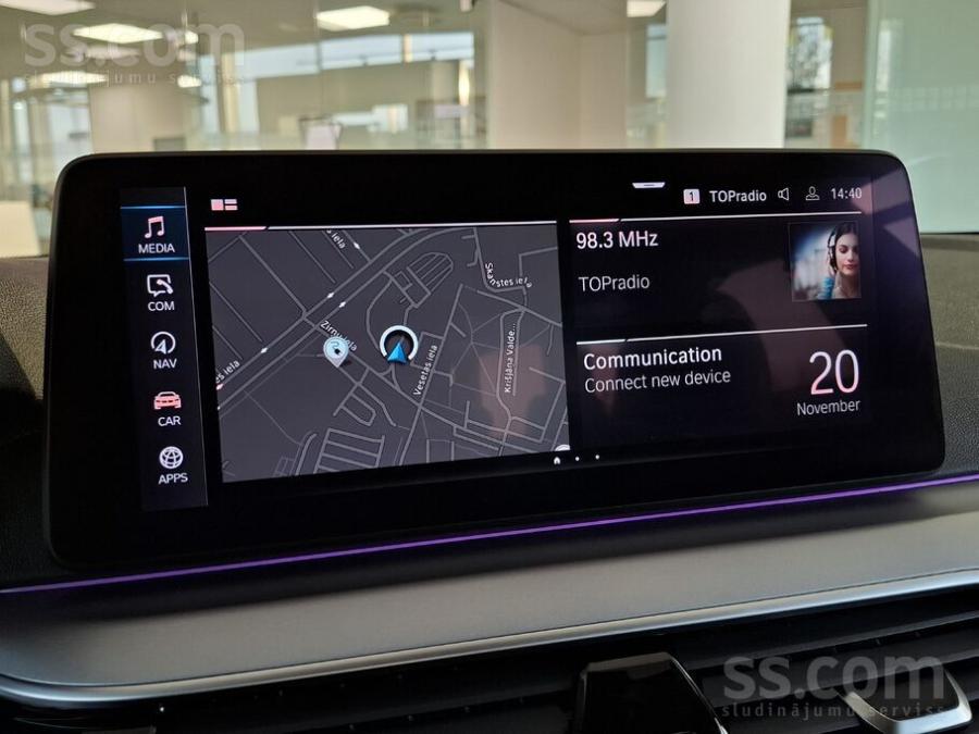 Zils BMW 530 2021 Rīga, ar dzinēja tilpumu 2.00 L un nobraukumu 122 tūkst. km par 26500 €, foto 15 vietnē AUTOMOTO.COM.LV