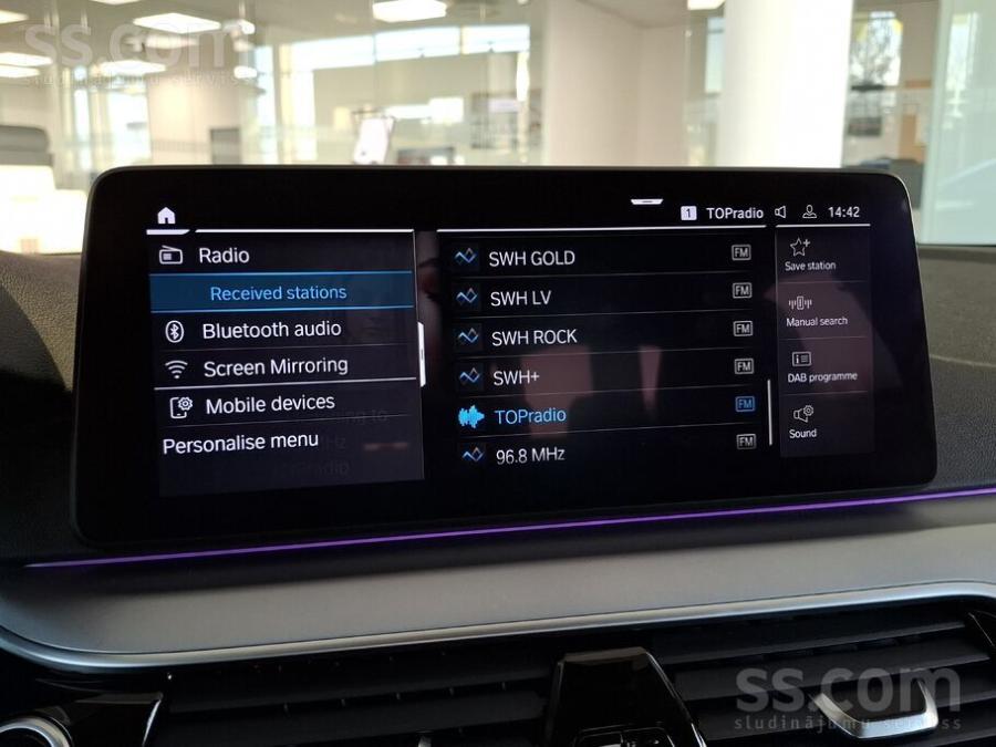 Zils BMW 530 2021 Rīga, ar dzinēja tilpumu 2.00 L un nobraukumu 122 tūkst. km par 26500 €, foto 19 vietnē AUTOMOTO.COM.LV