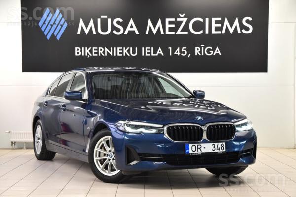 Синий БМВ 530 2021 в Рига, объемом двигателя 2.00 л и пробегом 124 тыс. км за 24990 €, фото 4 на AUTOMOTO.COM.LV