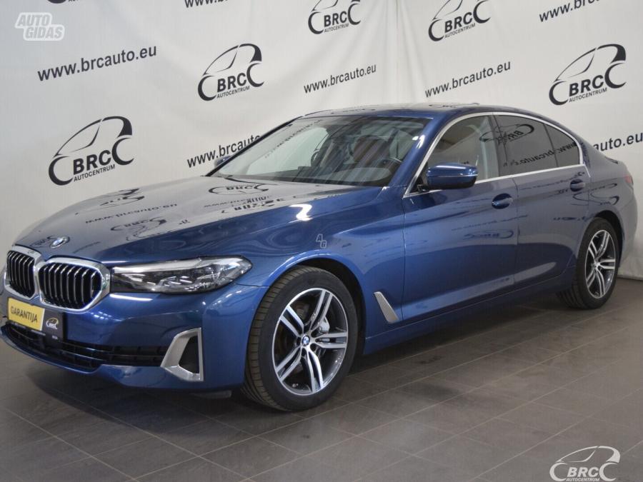 Zils BMW 530 2023 Rīga, ar dzinēja tilpumu 3.00 L un nobraukumu 34 tūkst. km par 44300 €, foto 1 vietnē AUTOMOTO.COM.LV