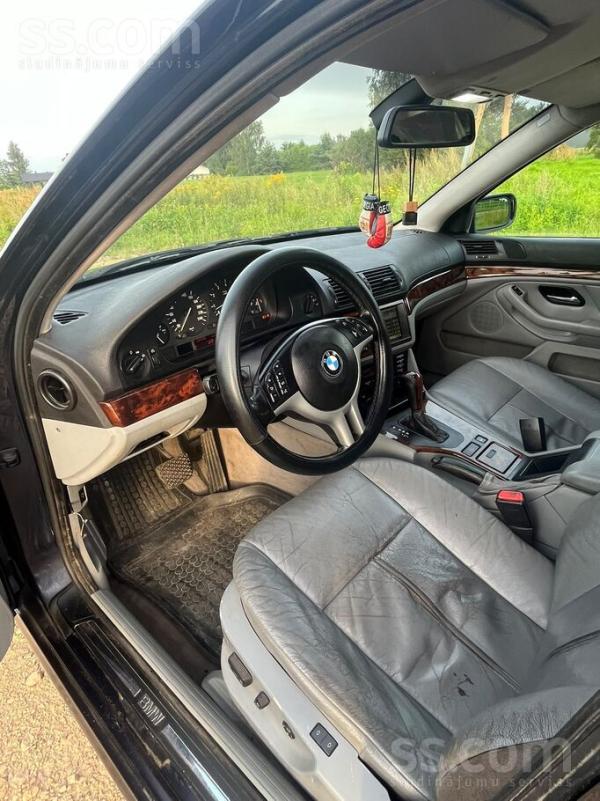 Zils BMW 530 2000 Rīga, ar dzinēja tilpumu 3.00 L un nobraukumu 285 tūkst. km par 2200 €, foto 6 vietnē AUTOMOTO.COM.LV
