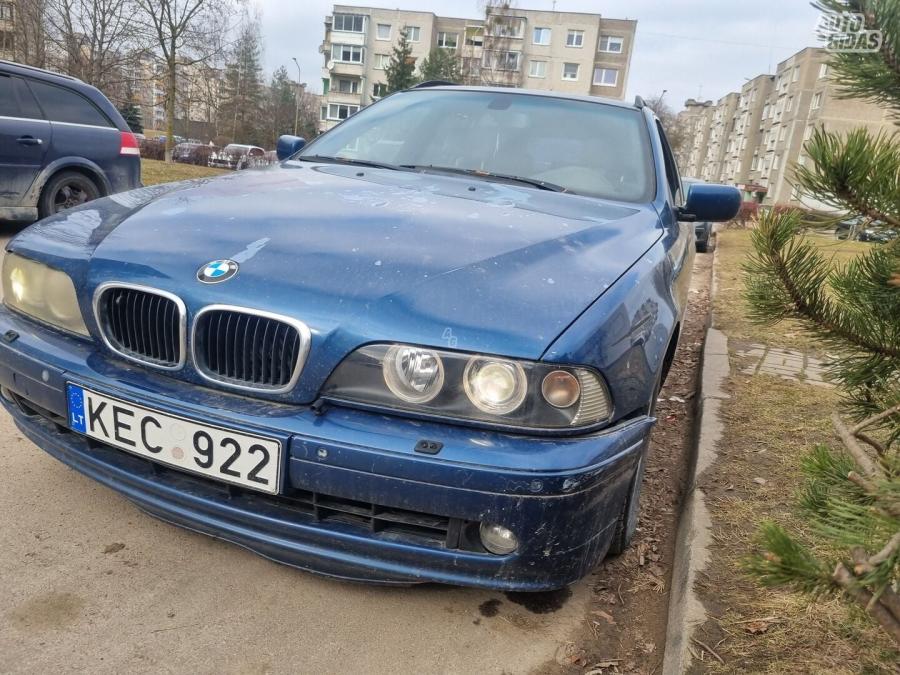 Blue BMW 530 2001 in Kaunas, with an engine capacity of 2.90 L and mileage of 450 thousand km for 800 €, photo 2 on AUTOMOTO.COM.LV