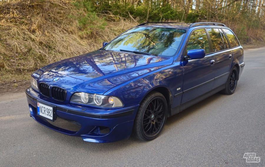 Blue BMW 530 2001 in Kaunas, with an engine capacity of 2.90 L and mileage of 374 thousand km for 1750 €, photo 4 on AUTOMOTO.COM.LV
