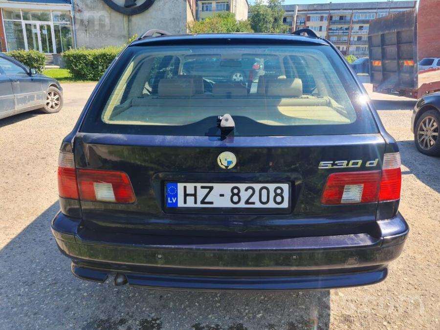 Синий БМВ 530 2001 в Алуксне, объемом двигателя 3.00 л и пробегом 358 тыс. км за 1700 €, фото 3 на AUTOMOTO.COM.LV