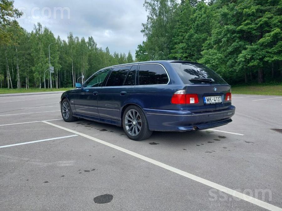 Blue BMW 530 2002 in Aluksne, with an engine capacity of 3.00 L and mileage of 0 thousand km for 1350 €, photo 6 on AUTOMOTO.COM.LV