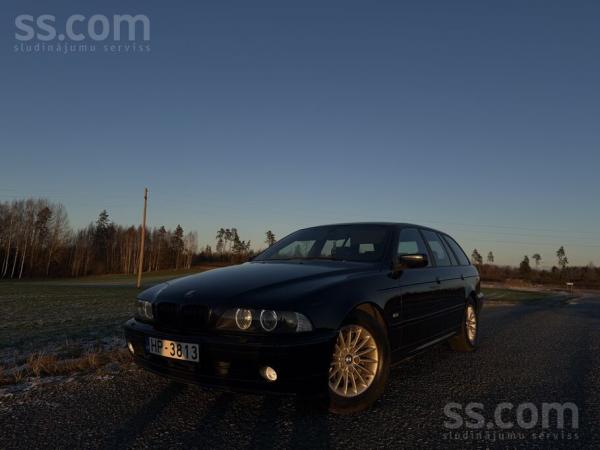 Blue BMW 530 2002 in Valmiera, with an engine capacity of 3.00 L and mileage of 433 thousand km for 2850 €, photo 6 on AUTOMOTO.COM.LV