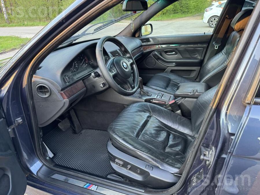 Zils BMW 530 2002 Jūrmala, ar dzinēja tilpumu 3.00 L un nobraukumu 553 tūkst. km par 3100 €, foto 9 vietnē AUTOMOTO.COM.LV