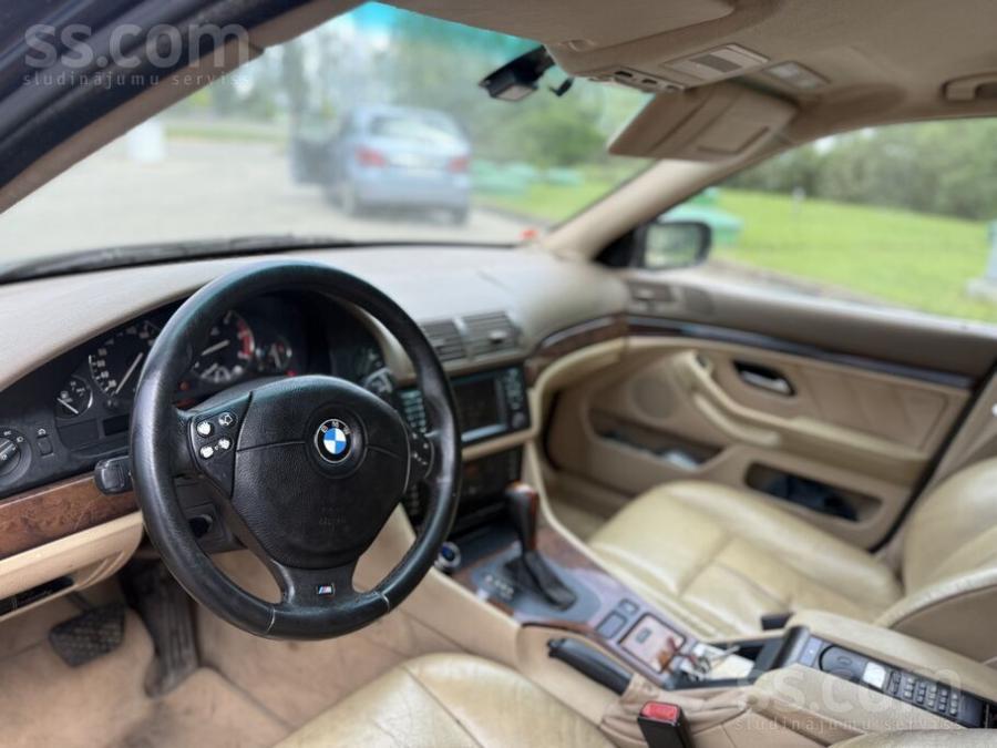 Blue BMW 530 2002 in Riga, with an engine capacity of 3.00 L and mileage of 412 thousand km for 1800 €, photo 9 on AUTOMOTO.COM.LV