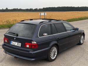 Blue BMW 530 2002 in Ukmerge, with an engine capacity of 3.00 L and mileage of 342 thousand km for 1400 €, photo 7 on AUTOMOTO.COM.LV