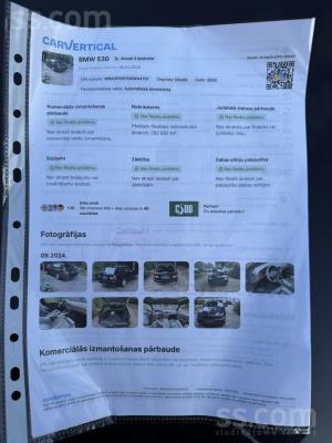 Синий БМВ 530 2002 в Резекне, объемом двигателя 3.00 л и пробегом 300 тыс. км за 3250 €, фото 28 на AUTOMOTO.COM.LV