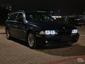 Blue BMW 530 2003 in Vilnius, with an engine capacity of 2.90 L and mileage of 450 thousand km for 1250 €, photo  on AUTOMOTO.COM.LV